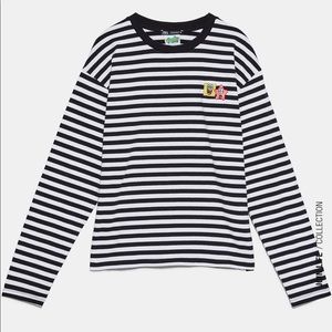 Zara | Tops | Zara Spongebob Squarepants Tshirt | Poshmark
